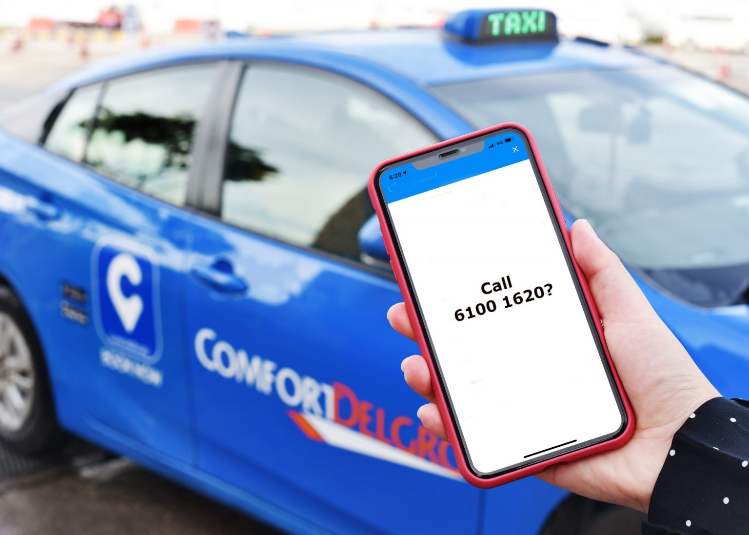 Taxi breaks down or you are involved in an accident?
