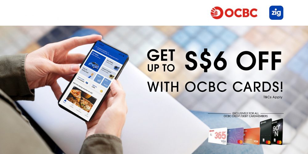 UP TO $6 OFF WHEN YOU PAY WITH OCBC CARDS! - ComfortDelGroTaxi